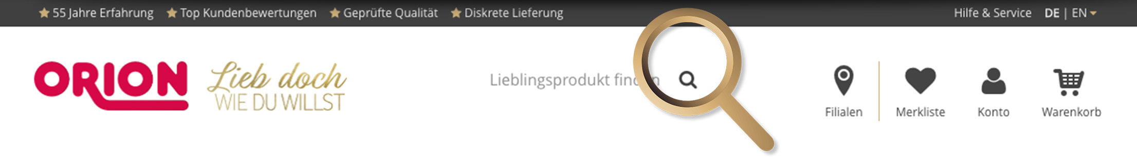 Kleine Einführung | ORION - ORION Erotik-Shop